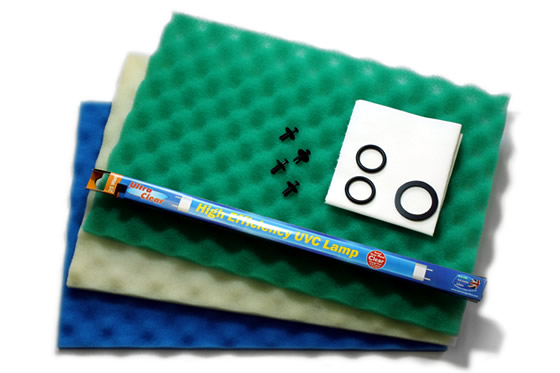 Lotus Green 2 Clean Filter Spares - Water Gardening Direct