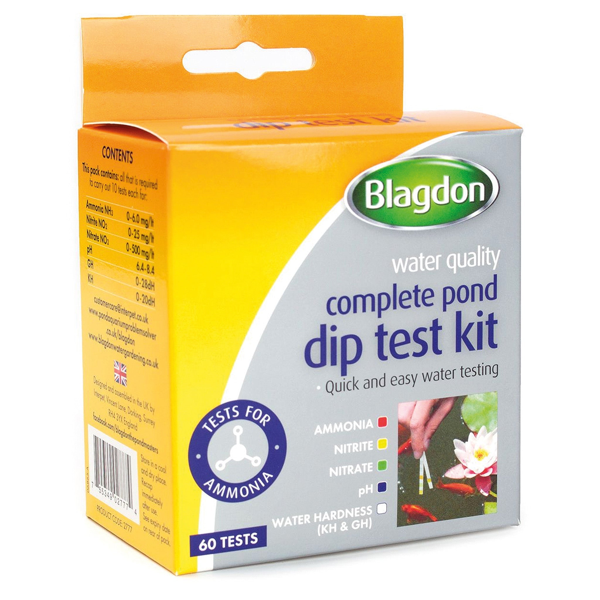 Blagdon Complete Pond Dip Test Kit (10 Tests)